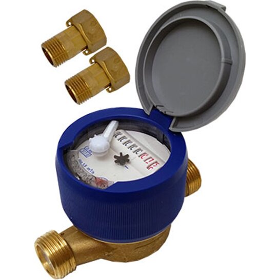 Contatore Acqua A Secco 8 Rulli 1/2 Gioanola | Elettroclimaweb