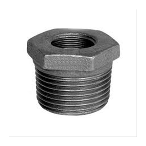 Riduzione 1"1/4X1" Zincato Ghisa Malleabile | Elettroclimaweb