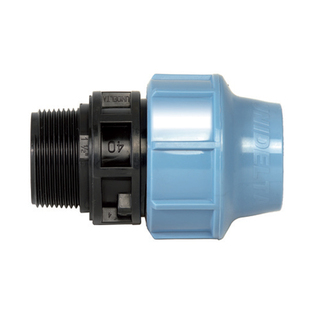 Raccordo Diritto 90X3" M In Pvc Per Polietilene | Elettroclimaweb