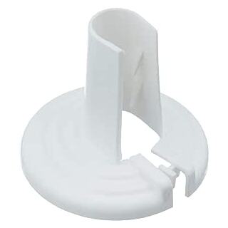 Rosetta Copritubo Prolungata Per Radiatori Bianco | Elettroclimaweb