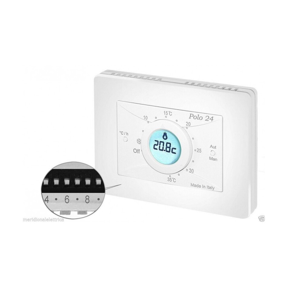 Cronotermostato Giornaliero Da Parete Polo24 | Elettroclimaweb